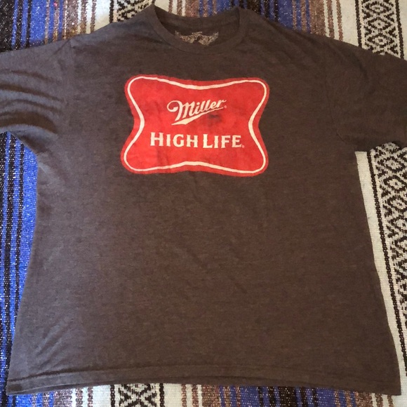 Savvy | Shirts | Miller High Life Beer Tee Shirt | Poshmark